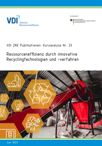 bvse – Kurzanalyse des VDI ZRE stellt neue Technologien für ...